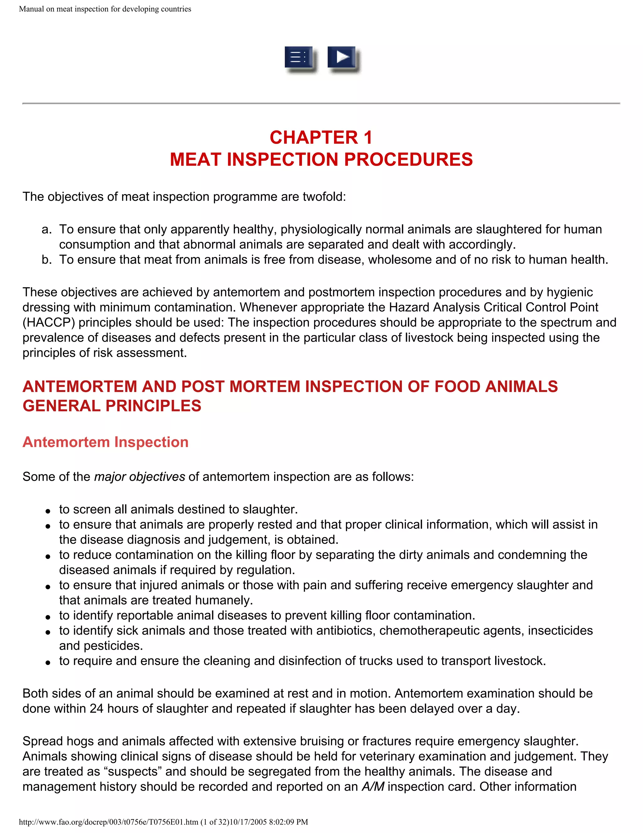 Manual on meat inspection for developing countries | PDF | Infectious ...