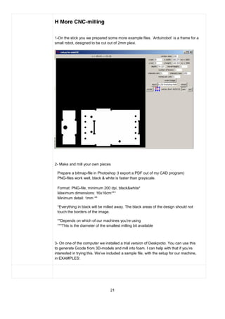 Manual Open Source CNC 3D makerbots | PDF