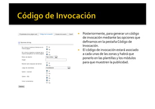 Guía de uso OpenX en español | PDF