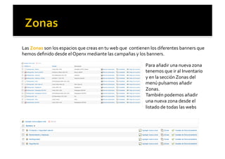 Guía de uso OpenX en español | PDF