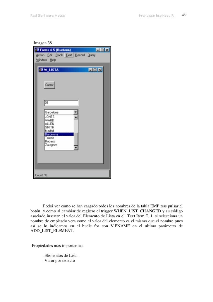 Manual Oracle Forms 6i