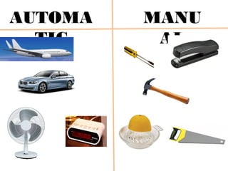 Manual or automatic machines | PPT