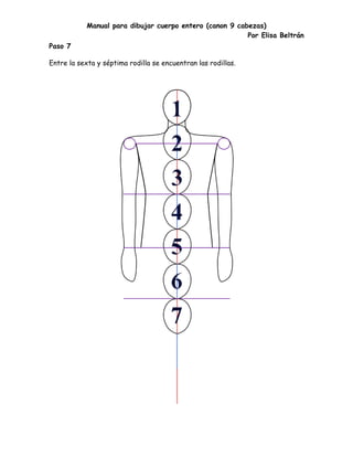 Manual para dibujar cuerpo entero | PDF