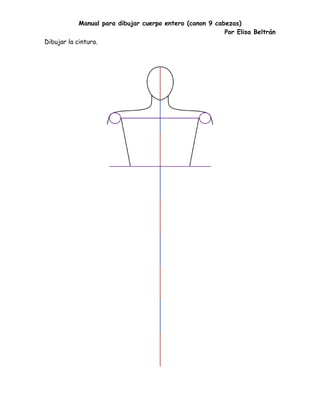 Manual para dibujar cuerpo entero | PDF