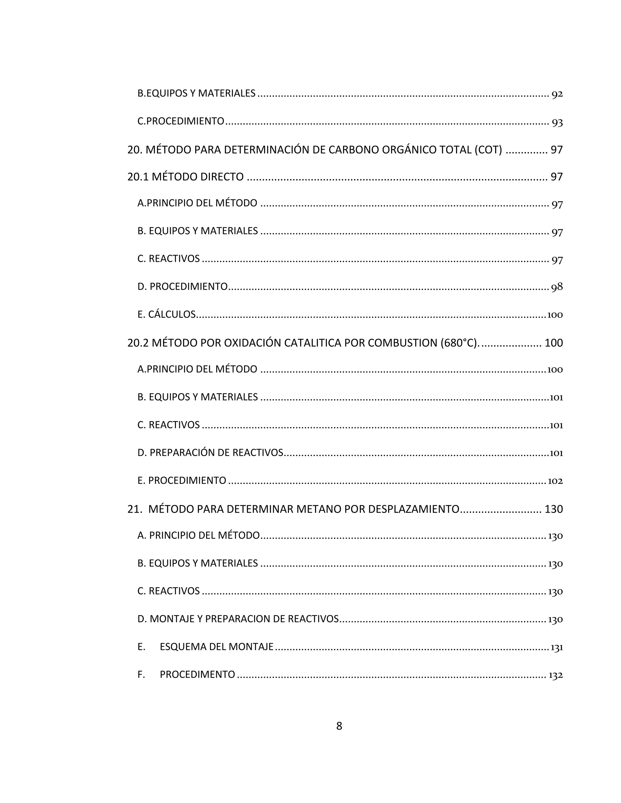 Manual para el analisis de aguas residuales y lodos | PDF | Chemistry ...