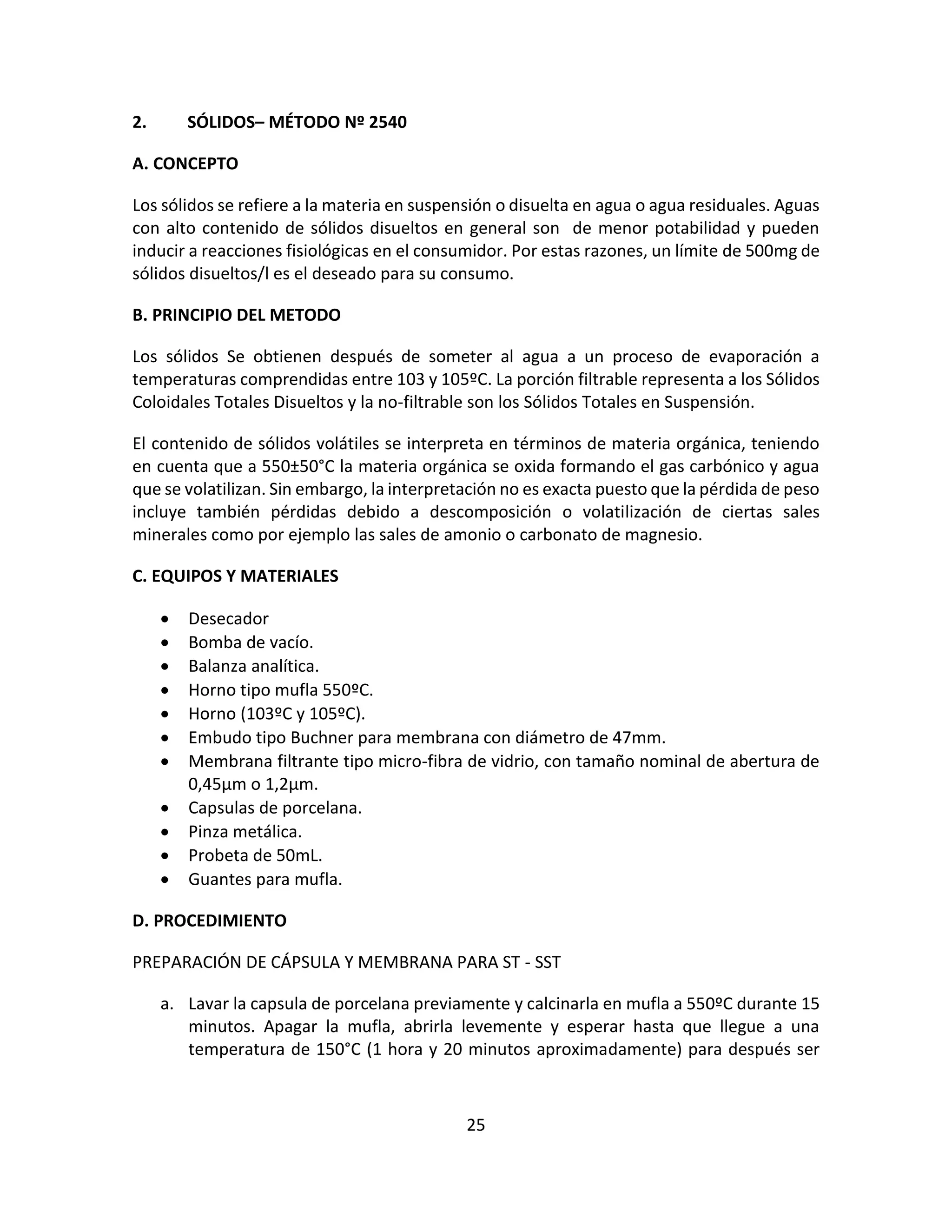 Manual para el analisis de aguas residuales y lodos | PDF | Chemistry ...