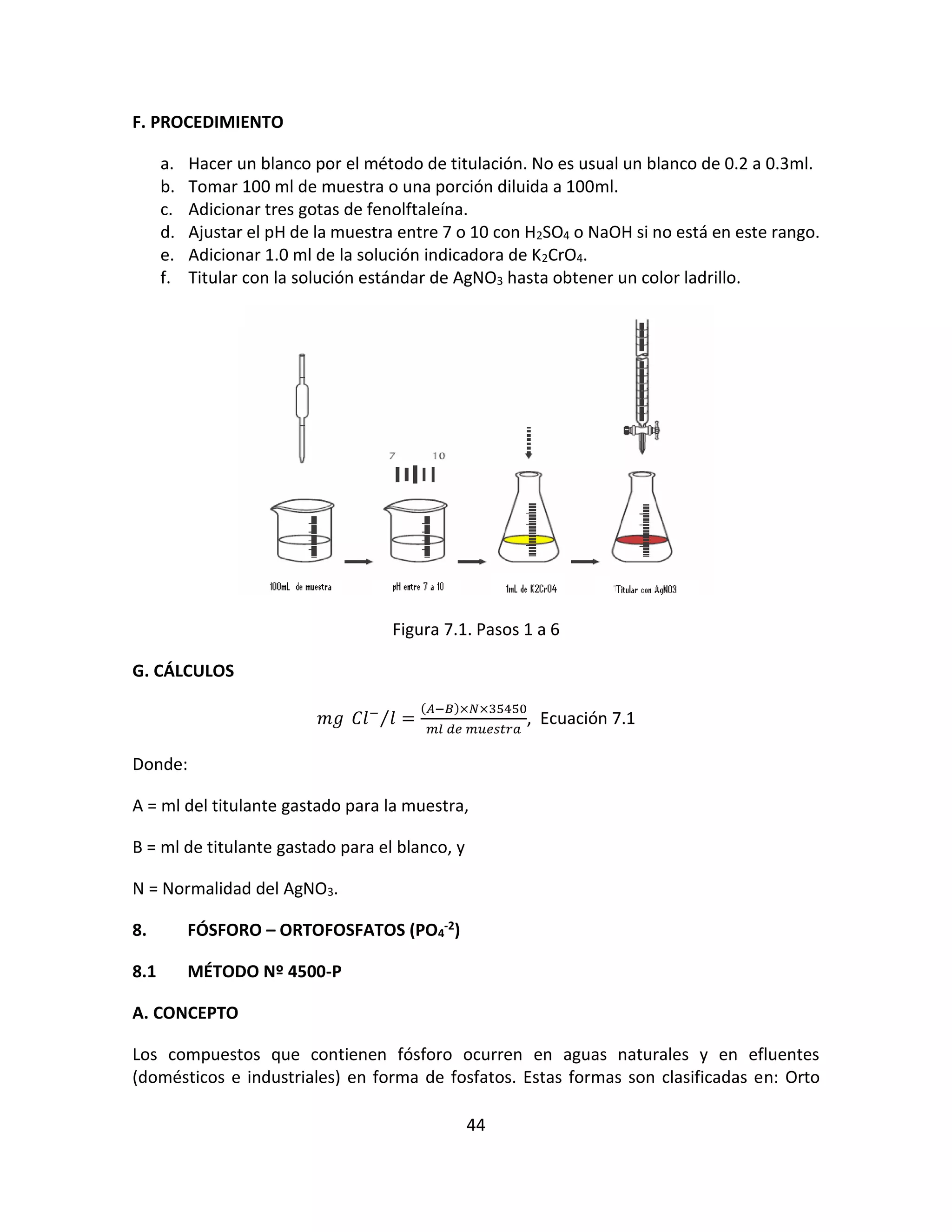 Manual para el analisis de aguas residuales y lodos | PDF | Chemistry ...