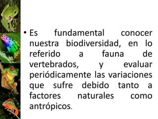 Manual para el monitoreo de fauna 2 idarraga | PPTX