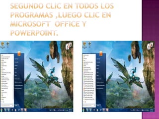 Manual para entrar y usar power point | PPTX