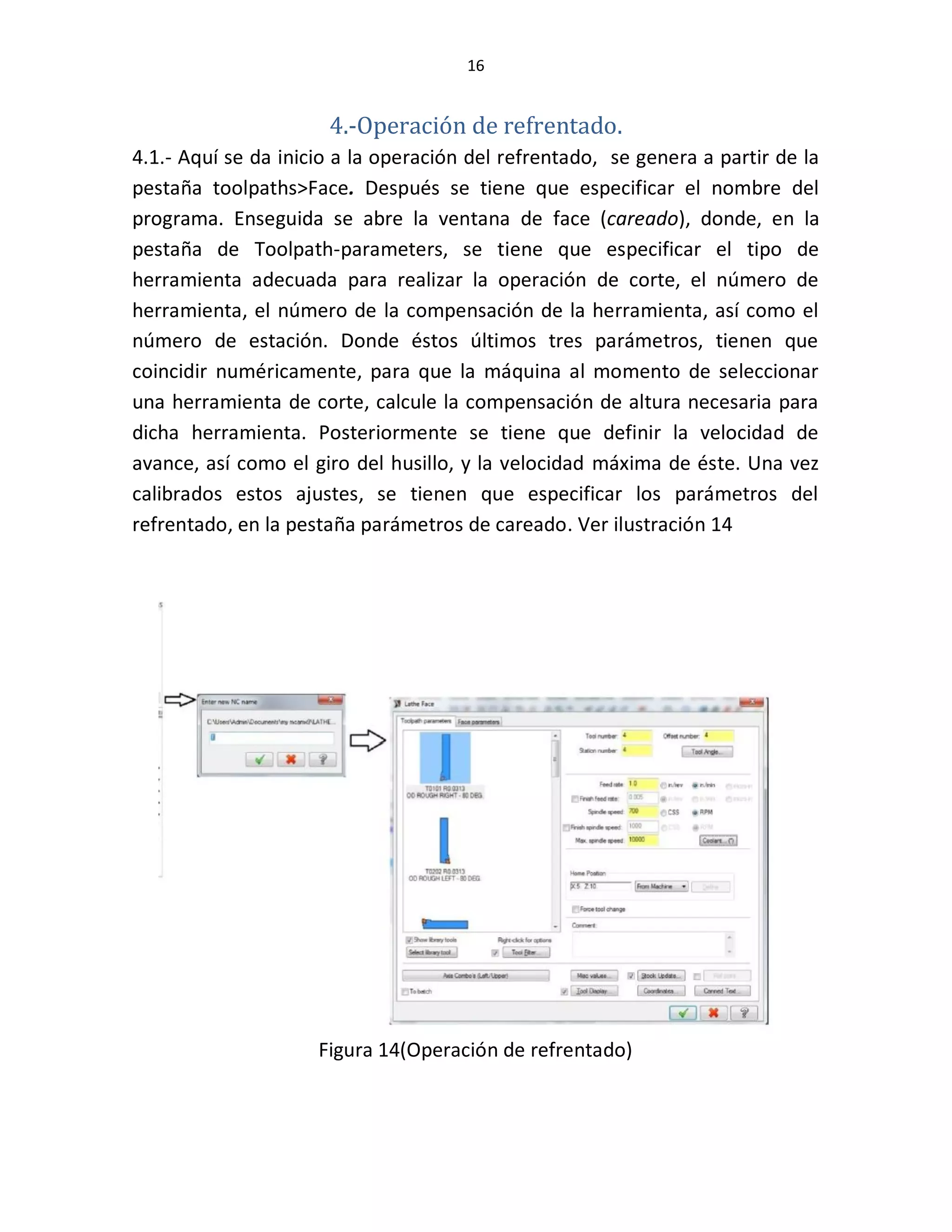 Manual para hacer un careado en torno cnc | PDF