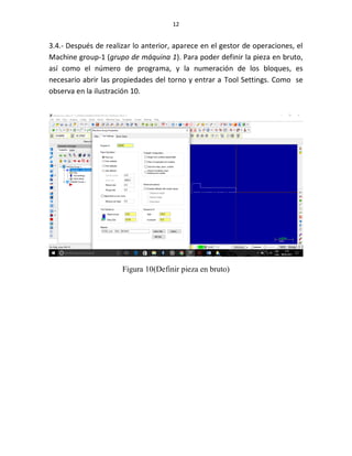 Manual para hacer un careado en torno cnc | PDF