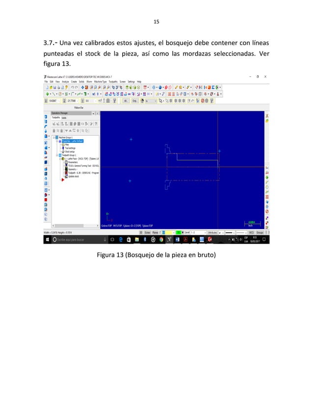 Manual para hacer un careado en torno cnc | PDF