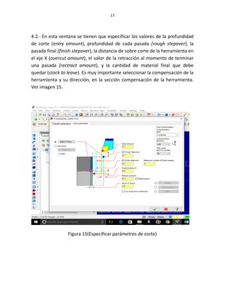Manual para hacer un careado en torno cnc | PDF