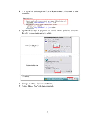 Manual para la_instalacin_y_uso_del_programa_gps_utility | PDF