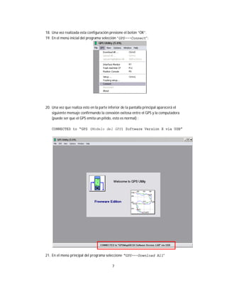 Manual para la_instalacin_y_uso_del_programa_gps_utility | PDF