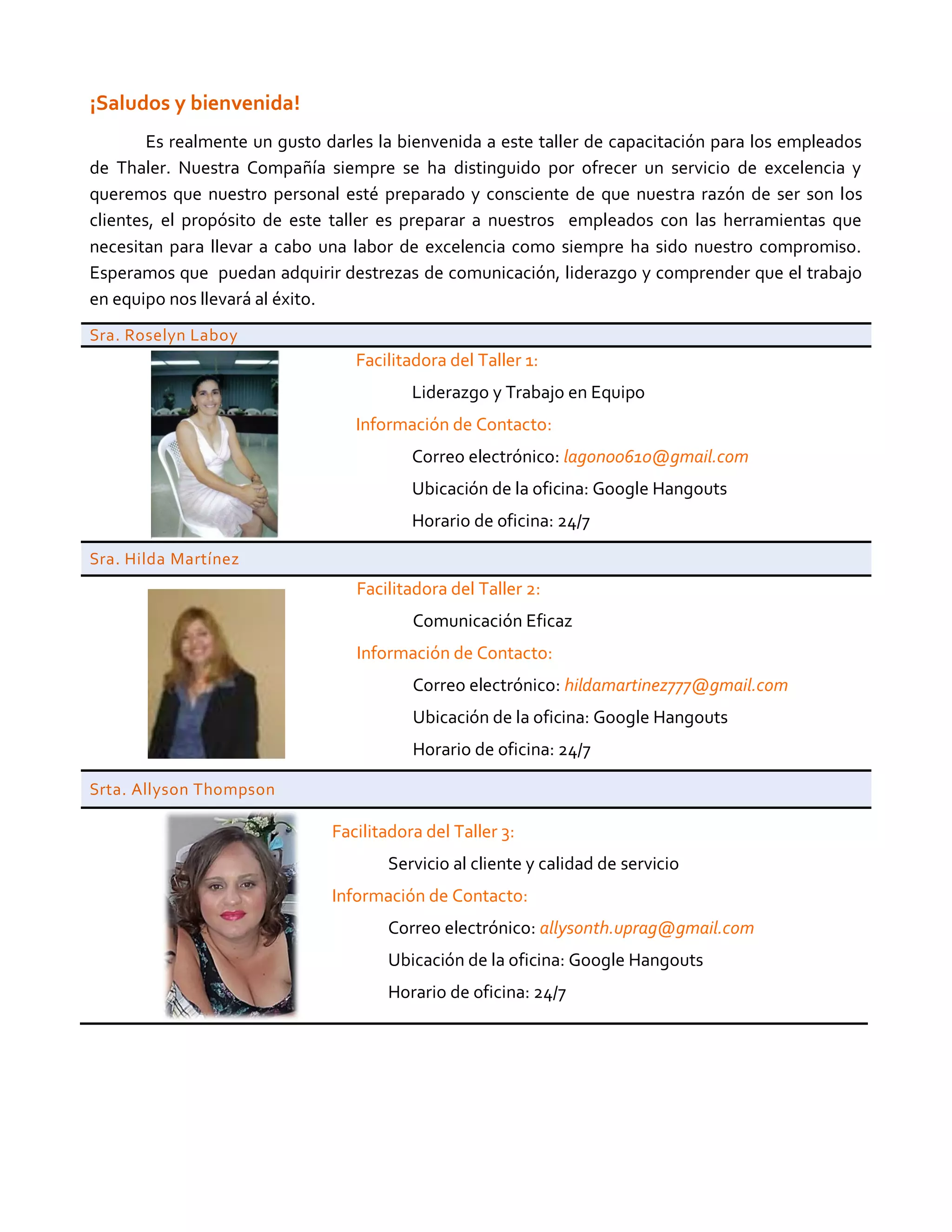 Manual participante_THALER | PDF
