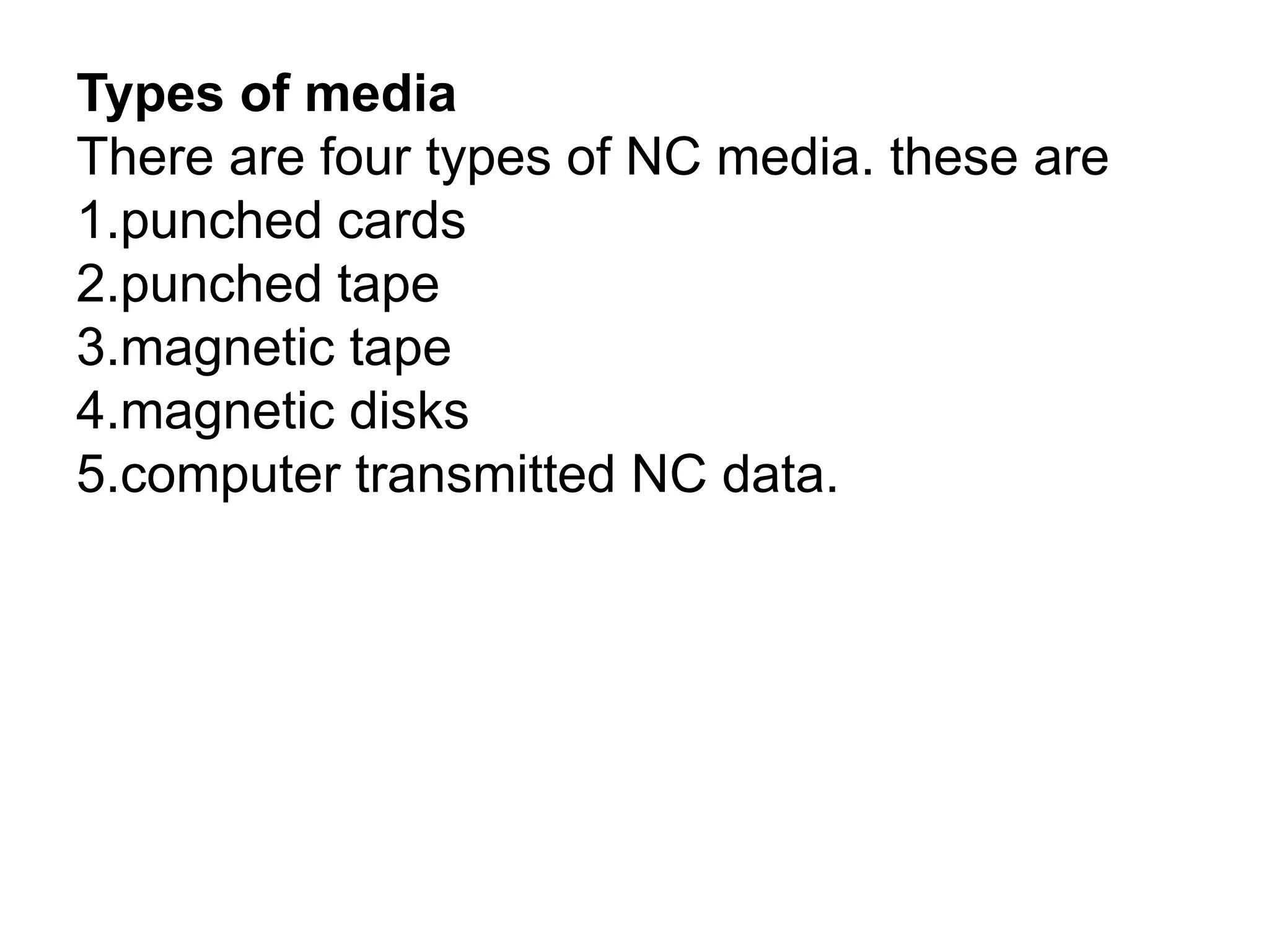Manual part programming | PPTX