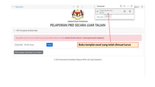 Manual penggunaan PBD Offline KPM ...... | PDF