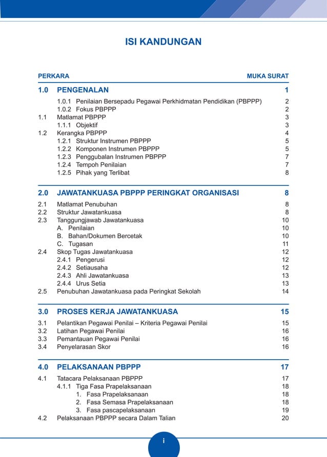 Manual pbppp jawatankuasa | PDF