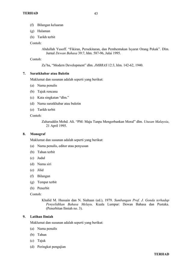 Manual pelaksanaan kerja kursus PENGAJIAN AM (900/4) TAHUN 2016 | PDF