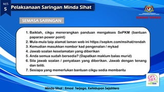 MANUAL PELAKSANAAN SARINGAN MINDA SIHAT SEKOLAH RENDAH 2023.pdf