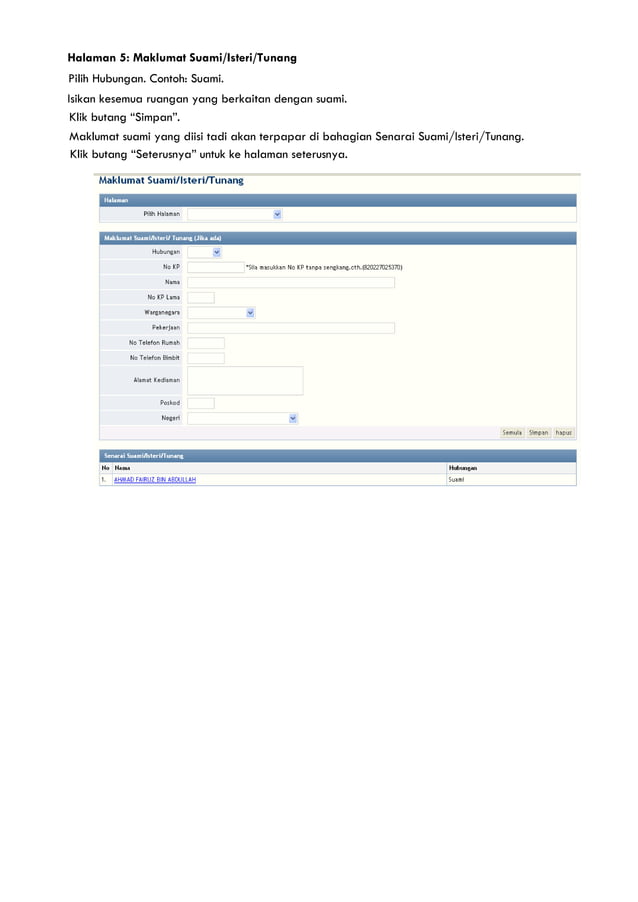 Manual Permohonan Tapisan Keselamatan Halus-Kasar | PDF