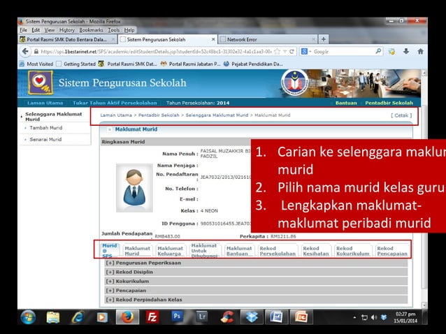 Manual penempatan murid secara manual sps | PPT
