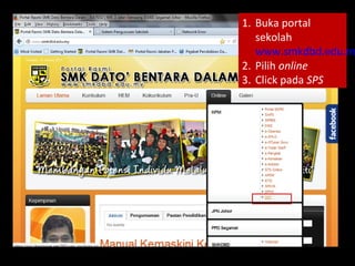 Manual penempatan murid secara manual sps | PPT