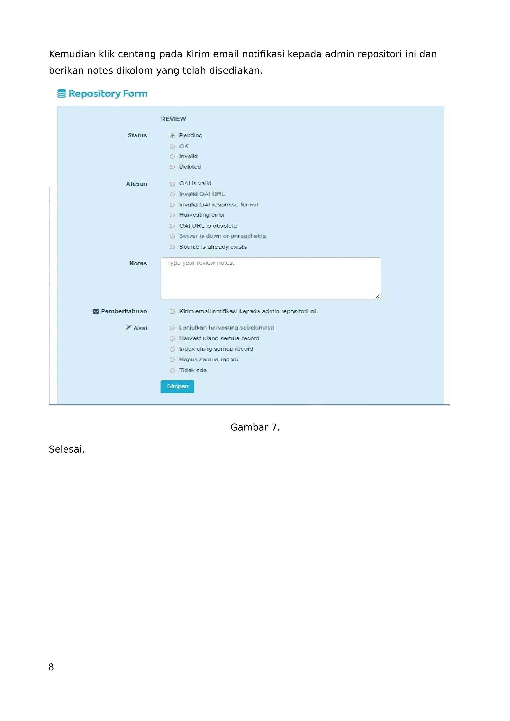 Manual Pengelolaan Indonesia Onesearch | PDF