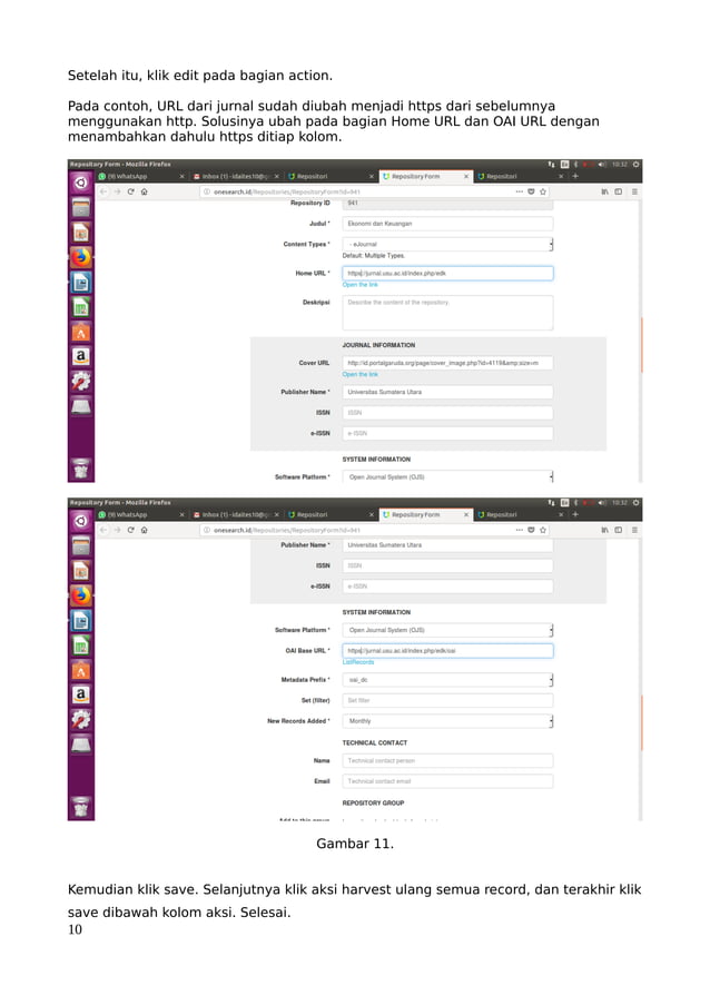 Manual Pengelolaan Indonesia Onesearch | PDF
