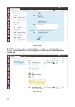 Manual Pengelolaan Indonesia Onesearch | PDF