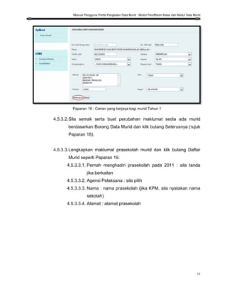 Manual pengguna APDM | PDF