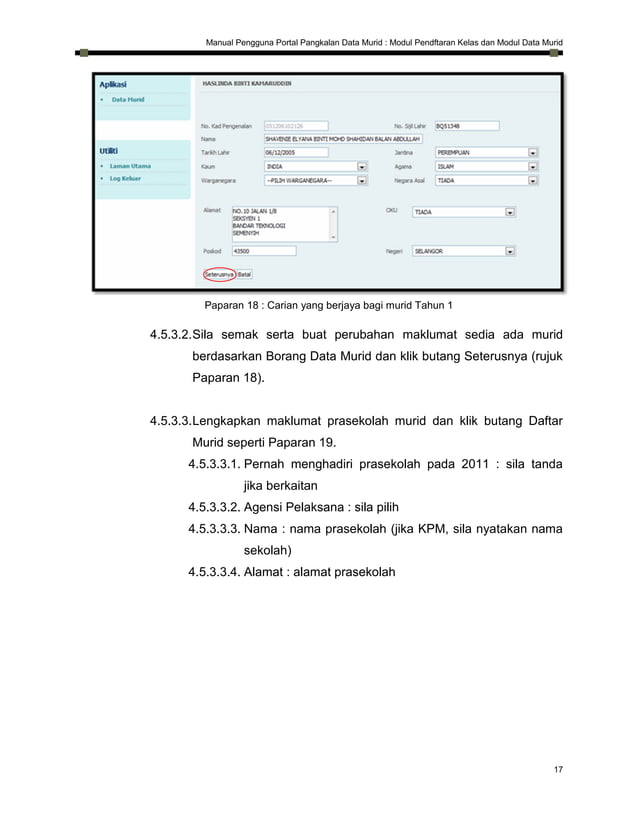 Manual pengguna APDM | PDF