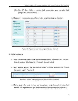 Manual pengguna APDM | PDF