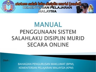 MANUAL_PENGGUNA.ppt cara pengisian SSDM PELAJAR | PPT