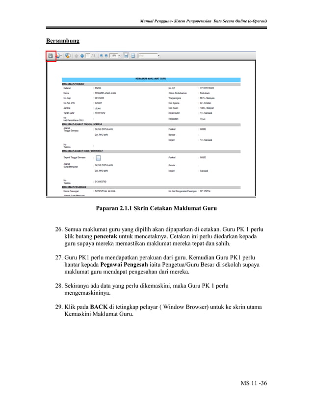 Manual pengguna modul pk1 | PDF