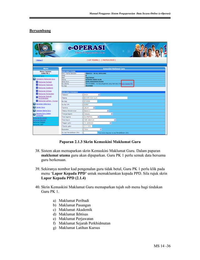 Manual pengguna modul pk1 | PDF
