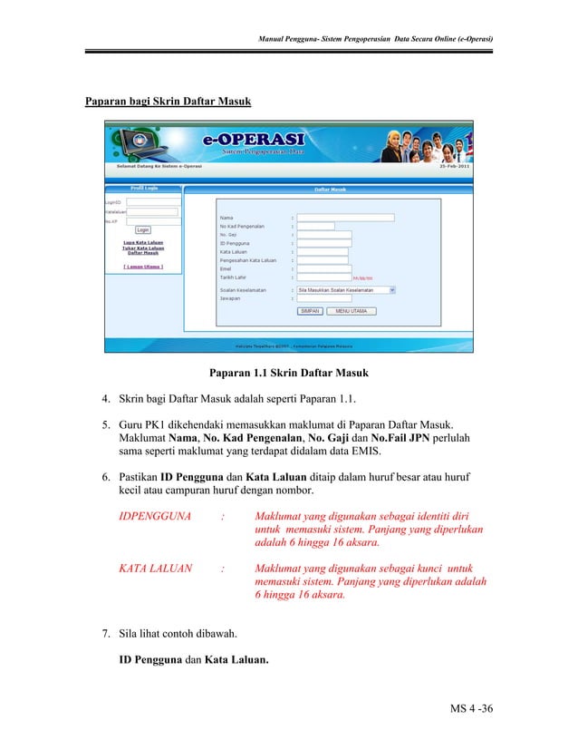 Manual pengguna modul pk1 | PDF