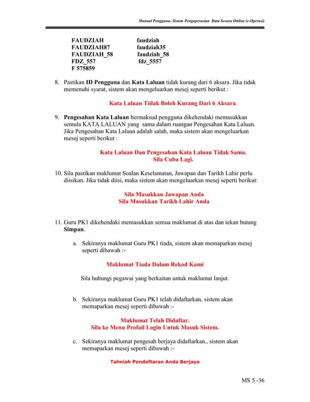 Manual pengguna modul pk1 | PDF