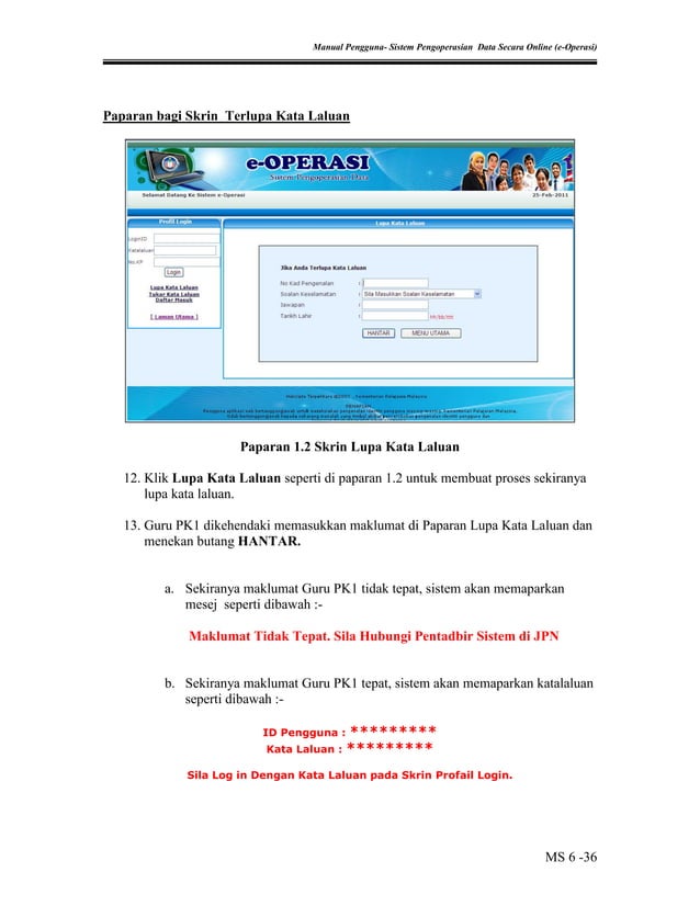 Manual pengguna modul pk1 | PDF