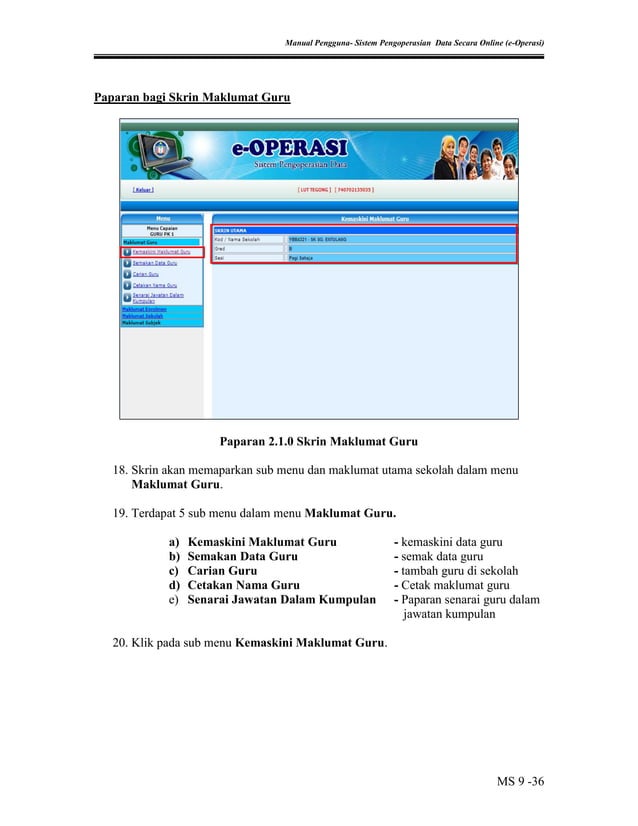 Manual pengguna modul pk1 | PDF