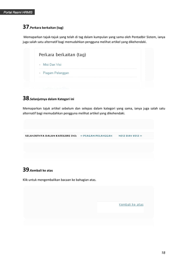 Manual pengguna portal_hrmis | PDF