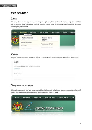 Manual pengguna portal_hrmis | PDF