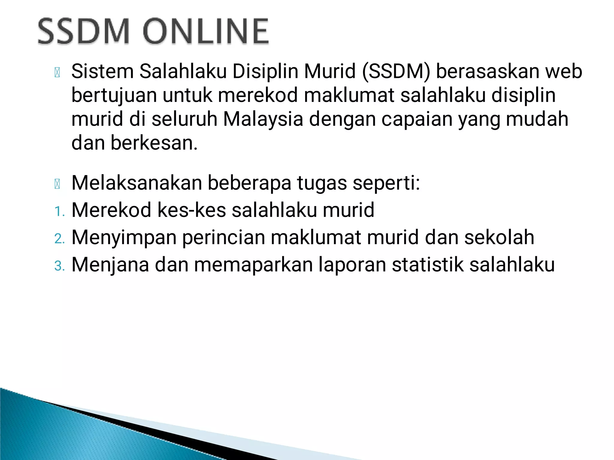 Manual pengguna sekolah_SSDM | PDF
