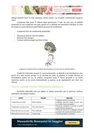 Manual pentru obtinerea compostului in gospodarii | PDF