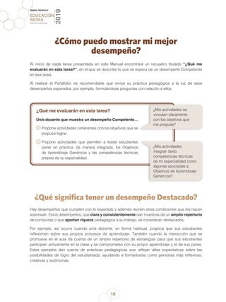 Manual portafolio de Educación Media Técnico Profesional (EMTP) | PDF