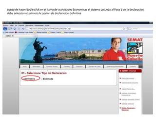 Manual portal Semat LAE | PDF