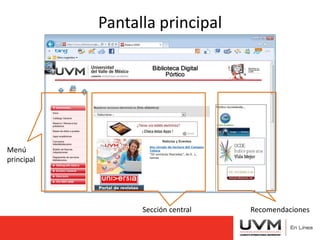 Manual portico uvm | PDF