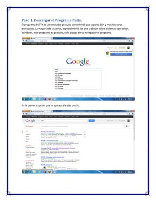 Manual procedimiento para publicar una pagina web en el servidor home ...