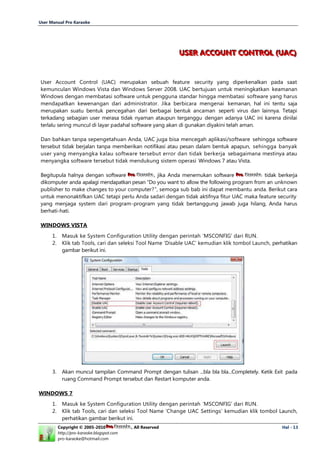 Manual pro karaoke | PDF